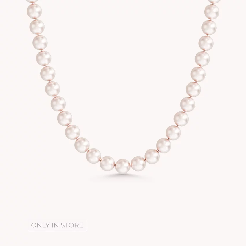 Ogrlica japanski akoya biser Akoya Vječna klasika