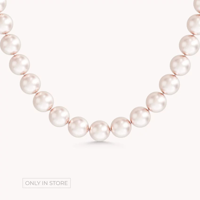 Ogrlica japanski akoya biser Akoya Vječna klasika